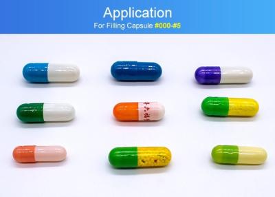 Cina Macchine di riempimento di capsule personalizzabili e semiautomatiche per la produzione farmaceutica in vendita