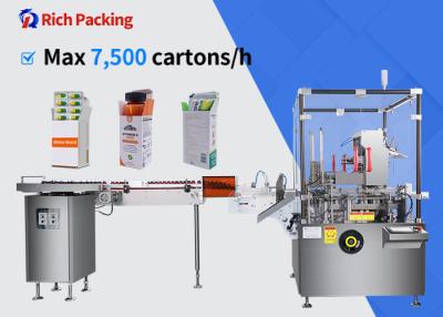 Cina RQ-ZH-12OL Macchina automatica di imballaggio in cartone per cosmetici in vendita