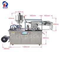 China Dpp260s Servo Motor Small Blister Packaging Machine , Small Blister Pack Machine for sale