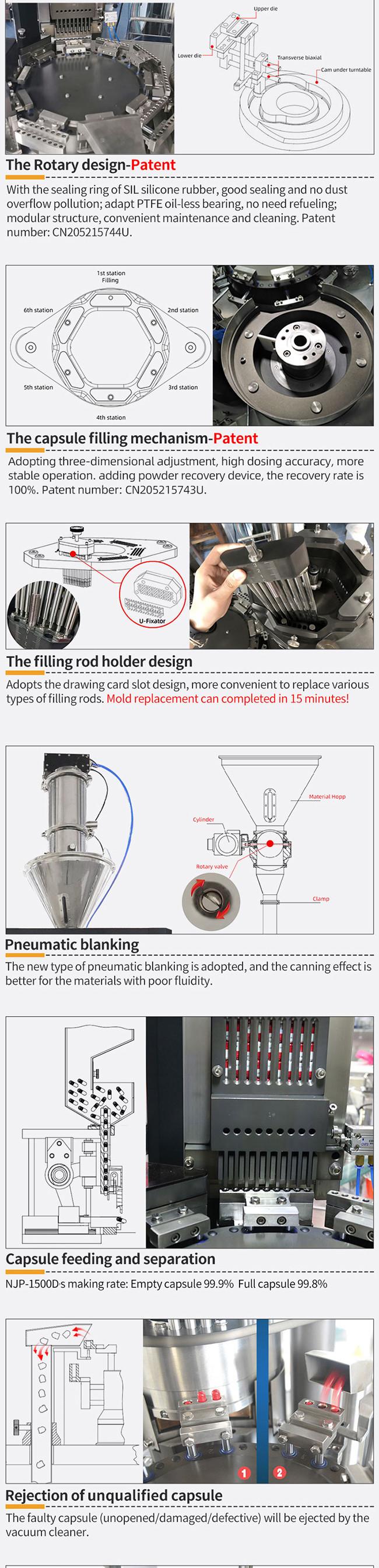 automatic capsule filling
