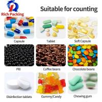 China Electronic Tablet Capsule Counting Machine 10~30 Bottles/min for sale
