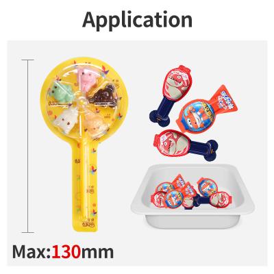 China Jelly Lollipop Cheese Stick Volautomatische telmachine aangepast Te koop