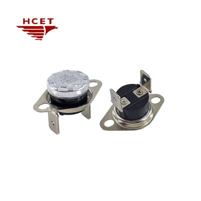 China 105C Bimetal Temperature Switch KSD301 Thermostat 250v 16a Auto Reset for sale