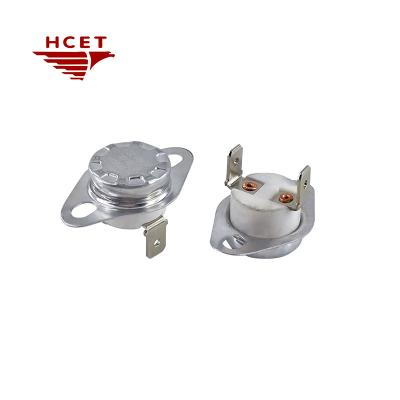 China Normally Open KSD301 105pm Bimetal Disc Thermostat Bakelite Case For Dish Washers for sale