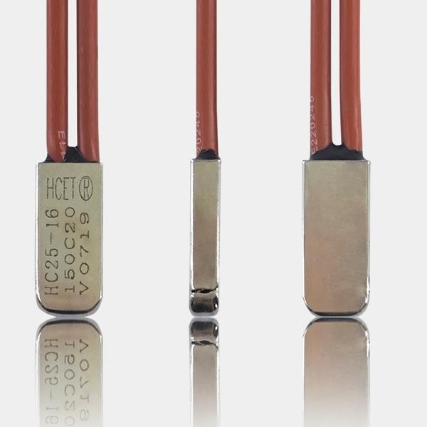Quality HCET Thermal Protector Switch Motor Temperature Cutoff Switch For Battery Charging for sale