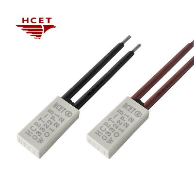 China Bimetal PTC Thermal Cutoff Switch 105℃ Thermal Overload Protector ODM for sale