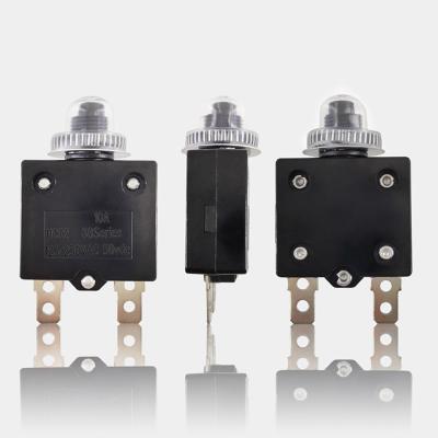China Overload Bimetallic Thermostat Protector Manual Reset Overvoltage Protection Switch for sale