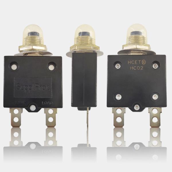 Quality 15A HCET 88/98 Bimetallic Thermal Overload Protector Mechanical Over Current Switch for sale