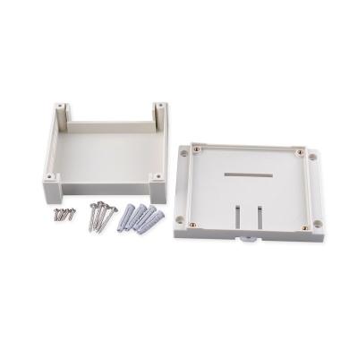 China Din Rail Plastic Enclosures ABS Junction Box For Electronic Power Distribution Box 115*90*40mm for sale