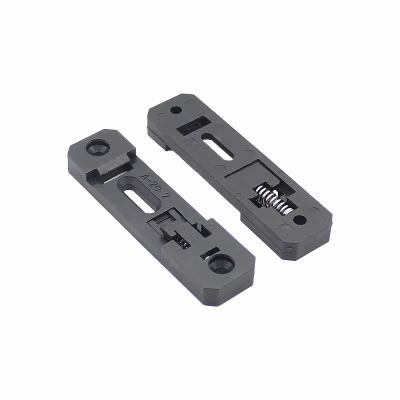 China 35mm Din Rail Fixed Clamp, Universal DIN Rail Mount Clip Snap in DIN Rail Mounting Bracket PCB DIN C45 Rail Mount Adapter PCB Mount Bracket Clips Mount Holder  20mm Width for sale