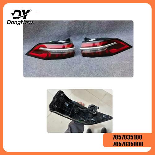 Quality 7057035100 7057035000 7057045700 7057045600 Car rear taillight outer taillight OEM for Geely KX11 Monjaro Xingyue for sale