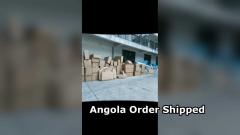 Angola customer's order has completed quality inspection and is ready to be packaged and shipped