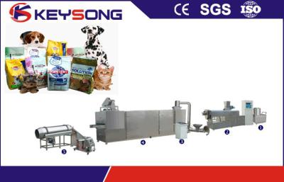 Cina macchina utensile asciutta dell'alimentazione animale della pallina 100-150Kg/H, alimento per animali domestici che fa macchina in vendita