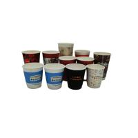 China 4oz 12 oz Recyclable Paper Cups And Bowls For Hot Coffee Customized for sale