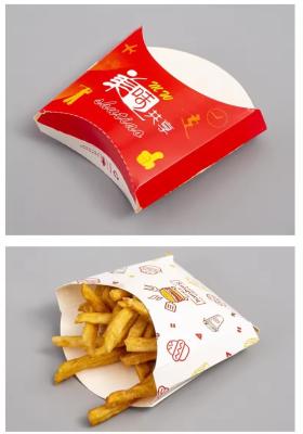Cina Pizza ecologica pasta di patatine fritte scatole da porta via confezionamento alimentare ODM in vendita
