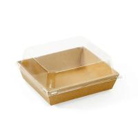 Quality OEM Paperboard Fast Food Takeaway Boxes Eco Friendly Kraft Paper for sale