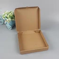 China Eco Friendly Sliced Plain Pizza Boxes Food Grade 20x20x2 Corrugated Packaging for sale