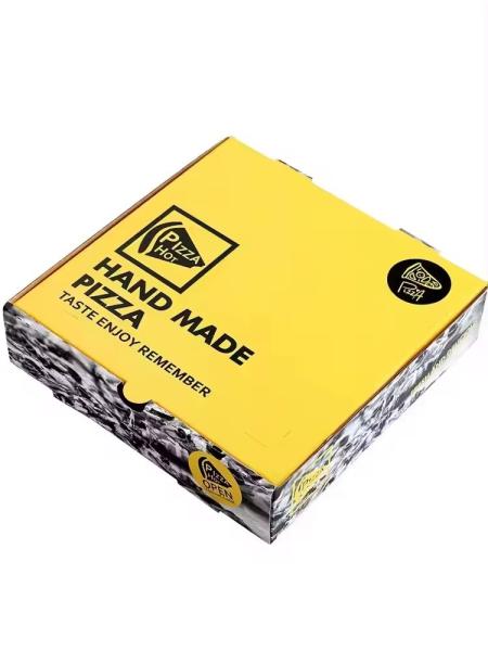 Quality Eco Friendly Paperboard Rigid 10 Inch Pizza Boxes Flatbread ODM for sale