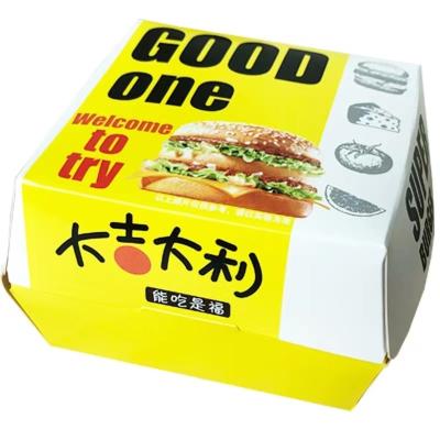 Cina Servizi di ristorazione alimentare personalizzati contenitori per la fritta francese carta cartonata Kraft corrugata di qualità alimentare in vendita