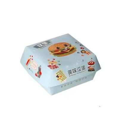 China Hot Dog Burger Food Container Paper Packaging Takeout Bagasse Box Customized Wholesale Best Price for sale