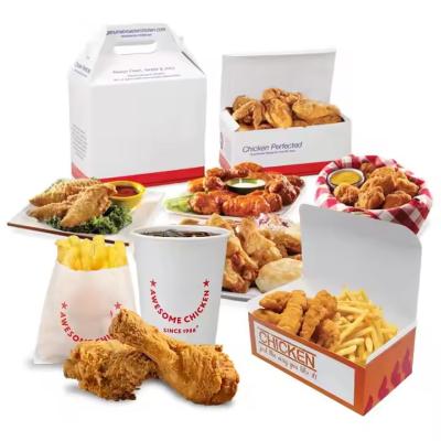 中国 製品スタイル バーガーボックス リサイクルされたファーストフード デザインがカスタマイズされた外食用箱 販売のため