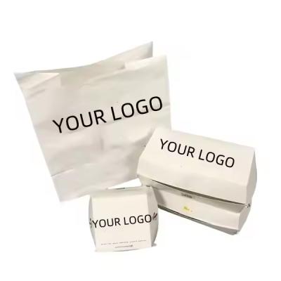 中国 環境に優しいクラフト紙の箱 ファーストフード フライパン フライバーガー FSC認定 販売のため