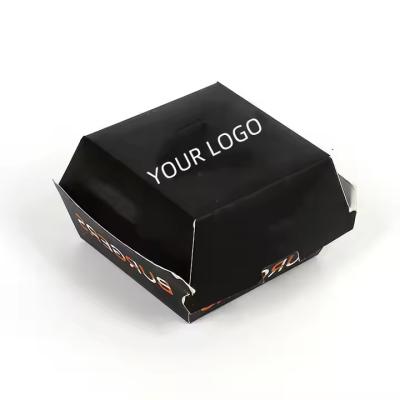 Cina Scatola di hamburger per fast food ecologica personalizzata con logo 7-10 giorni Tempo di campionamento in vendita