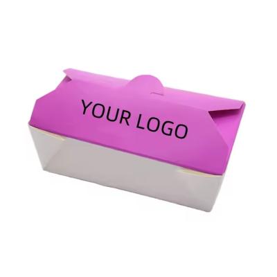 China Custom Recyclable Eco-Friendly Kraft Paper Disposable Food Takeaway Burger Box ISO9001 Eco-Friendly Material and Inks for sale