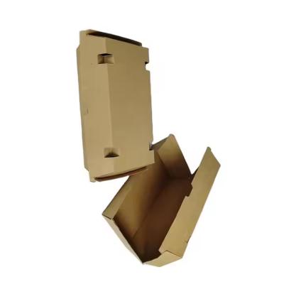 Cina Cartone per hamburger in carta kraft riciclabile personalizzato Imballaggio per fast food ecologico con stampa offset a 4 colori in CMYK in vendita