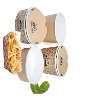 China Persoonlijk gedrukte Kraft Burger Box voor Fast Food Takeaway verpakkingen in CMYK 4 kleur for sale