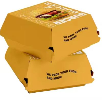 Cina Imballaggi per fast food Contenitori multialimentari per patatine hamburger di pollo stampati su misura Eco-friendly in vendita