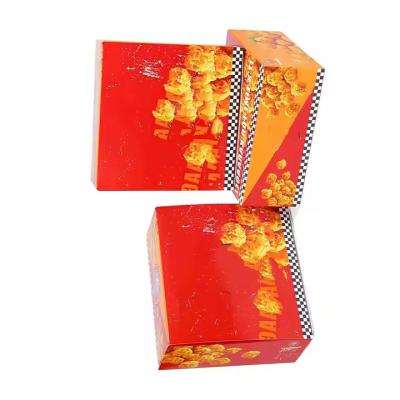 China Wholesale Custom Fast Food Takeout Boxes for Hamburgers Fries  Fried Chicken Wings for sale