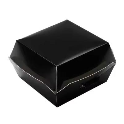 Китай Настраиваемая коробка для быстрого питания, биоразлагаемая и с логотипом клиента для Hamburge продается