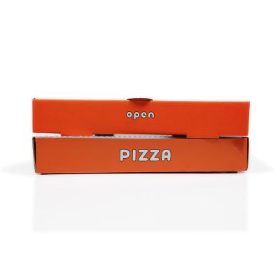 China Biodegradable Food Container Customized Pizza Box Size for Takeaway for sale