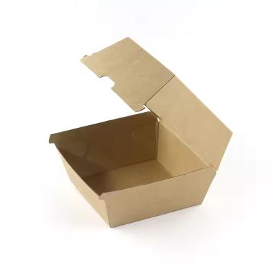 Cina Cartone per hamburger in carta alimentare con dimensioni personalizzate e stampa a 4 colori in CMYK in vendita