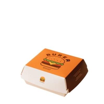 Cina Cartoni di imballaggio alimentare di carta personalizzati - prezzo caldo Contenitori alimentari usa e getta Cartoni per hamburger in vendita