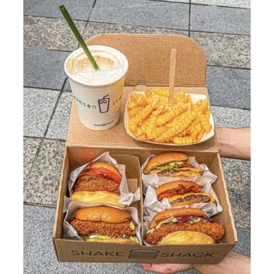 China Wholesale and customization of disposable food grade fried chicken french fries and burger boxe for sale