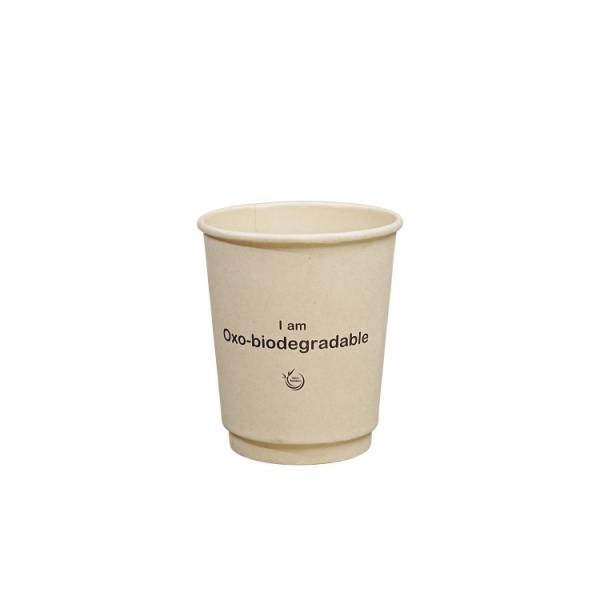 Quality Wholesale custom printing logo disposable double-layer coffee hot drink paper for sale