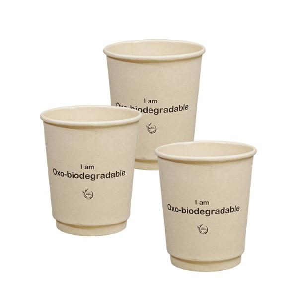 Quality Wholesale custom printing logo disposable double-layer coffee hot drink paper for sale