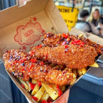 China Custom burger boxes are eco-friendly biodegradable corrugated paper fast food packaging boxes for sale