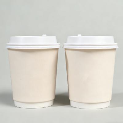 Chine 8oz 10oz 16oz 18oz 20oz tasse de papier jetable imprimé sur mesure logo simple et double couche tasse de papier à café à vendre