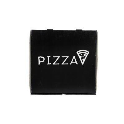 China Customized printed logo eco-friendly food grade disposable fast food takeaway pizza box for sale