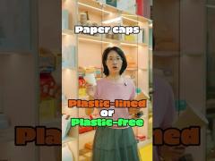 Disposable single and double wall coffee paper cup eco-friendly customized logo