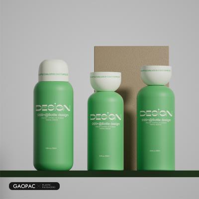 China 300/350ml HDPE Squeeze Bottle with Flip Cap and Customizable Color for Shampoo and Lotion for sale