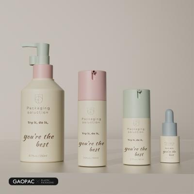 China 30/80/100/250 PET Cosmetic Packaging Containers Lotion Bottle Serum Dropped Bottle for sale