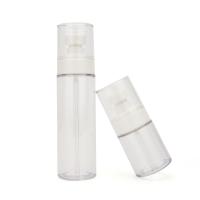 China Customized Empty Plastic Spray Bottles 100ml 50ml 120ml White Color for sale