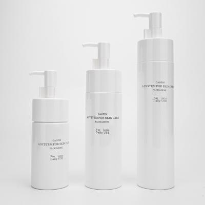 China Os cuidados com a pele do ANIMAL DE ESTIMAÇÃO engarrafam a tela de seda que empacota a garrafa plástica da loção de 100ml 150ml 200ml à venda