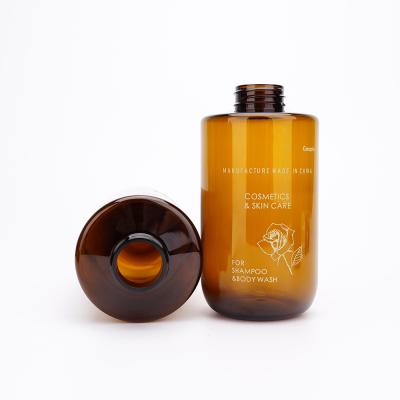 Cina Amber Plastic Shampoo And Conditioner imbottiglia 300ml 400ml 500ml 600ml in vendita