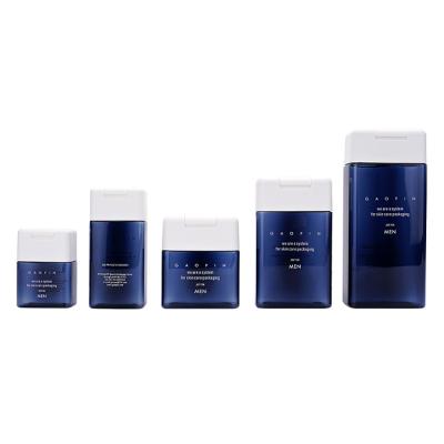 Cina Bottiglie di plastica 100ml 50ml 150ml 250ml 370ml dello sciampo del quadrato di PETG per il lavaggio del corpo in vendita