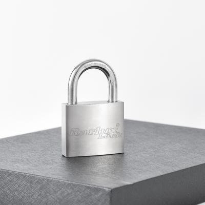 China Rarlux 40mm 304 Stainless Steel Anti-rust Waterproof Stainless Steel Padlock Have Stock in Warehouse Good Quality for sale
